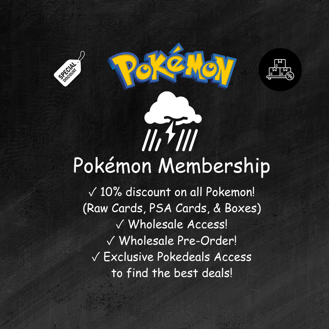 Pokémon Membership – Rainman Cards